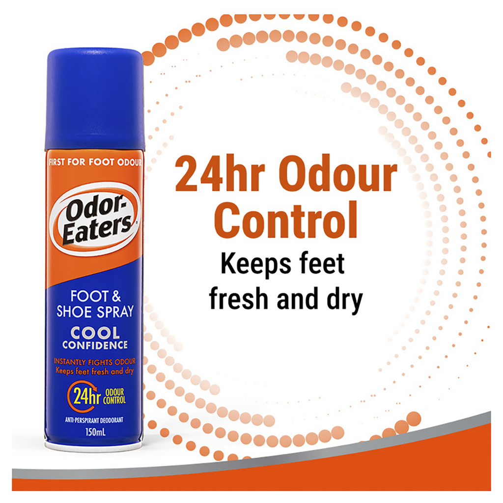 Foot & Shoe Spray Cool Confidence | Odor-Eaters Australia